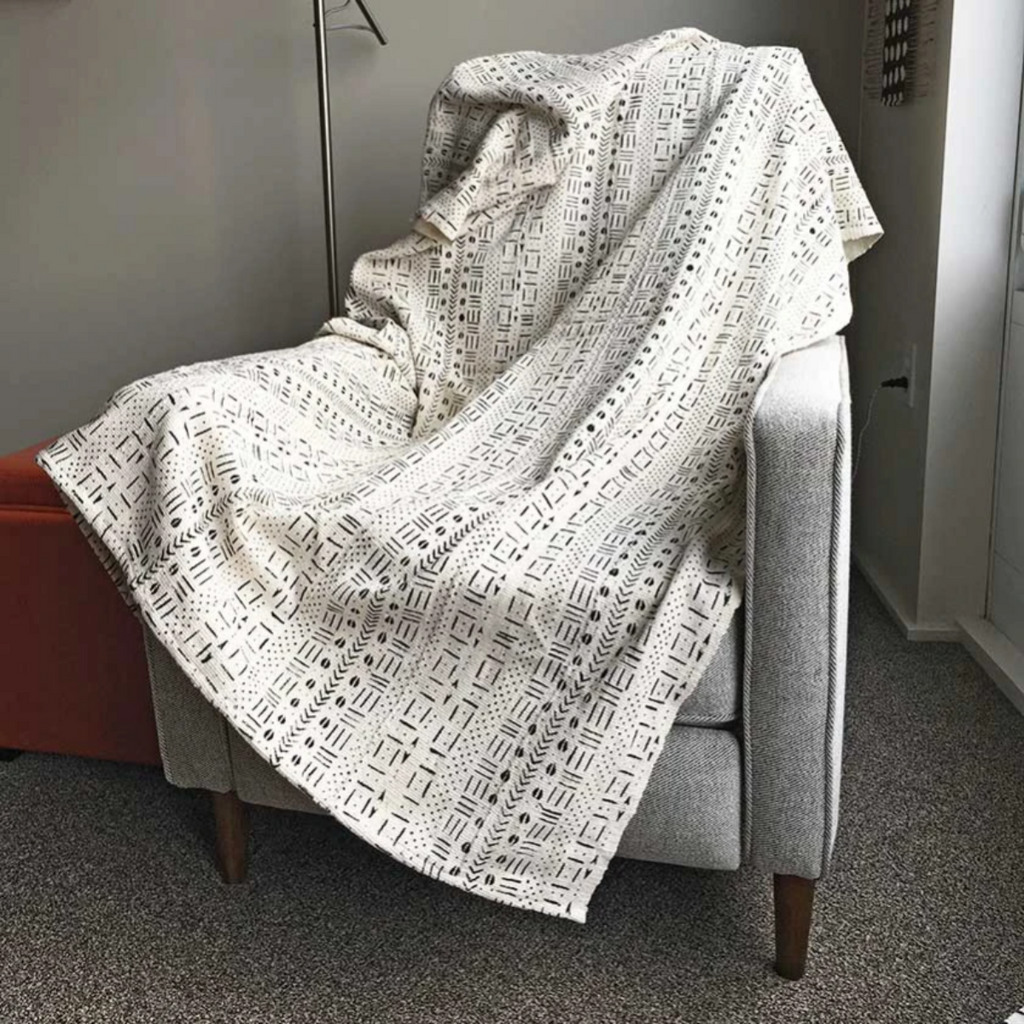 Authentic Queen's Cloth Mud Cloth Throw – Ikumba